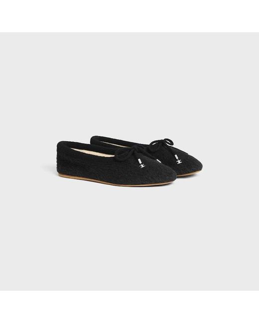 Celine Abby Ballerina in Black | Lyst