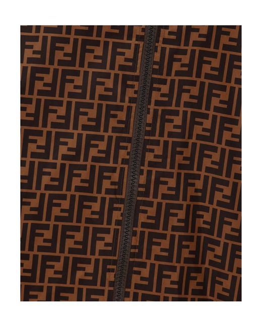 Fendi Hood And Cape On Both Sides in Black | Lyst