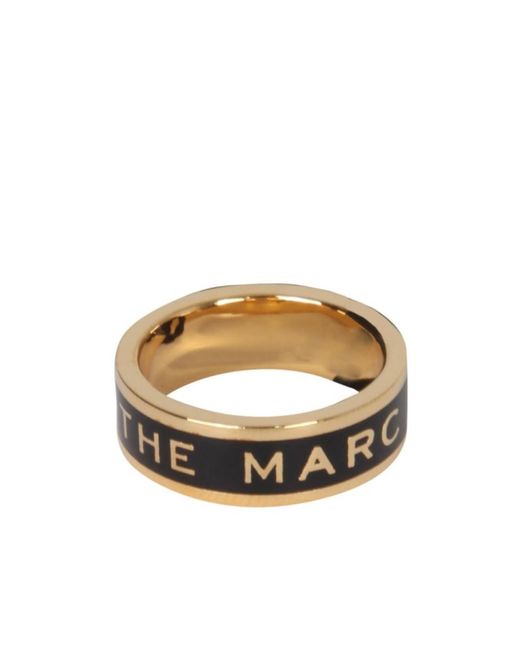 Marc Jacobs The Medallion Ring in White | Lyst