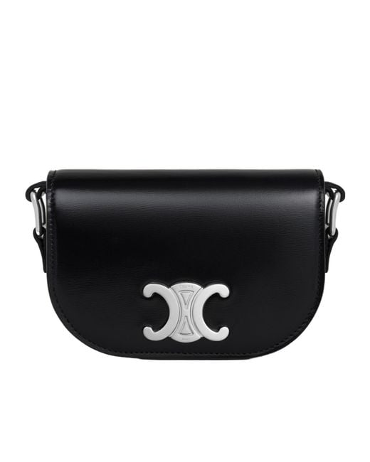 Celine Mini Crossbody Bag Triomphe in Black for Men | Lyst