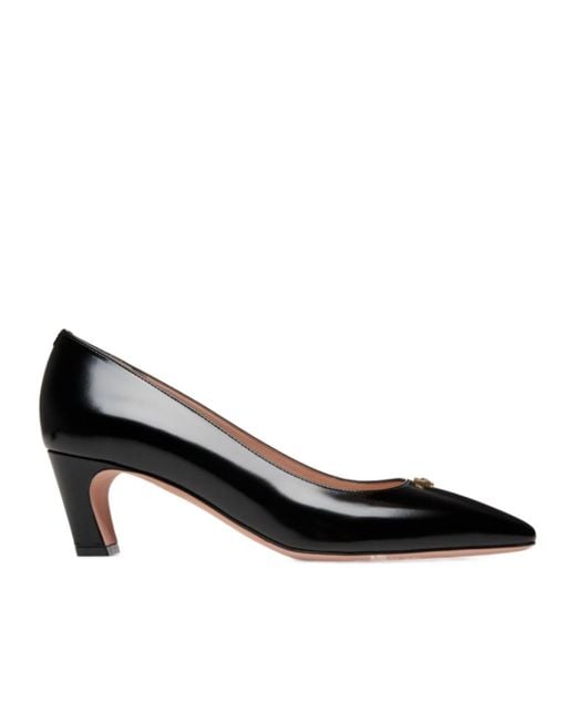 Bally Square Toe High Heels in Black | Lyst