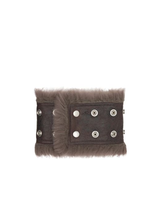 Rick Owens Snap Neck Scarf | Lyst