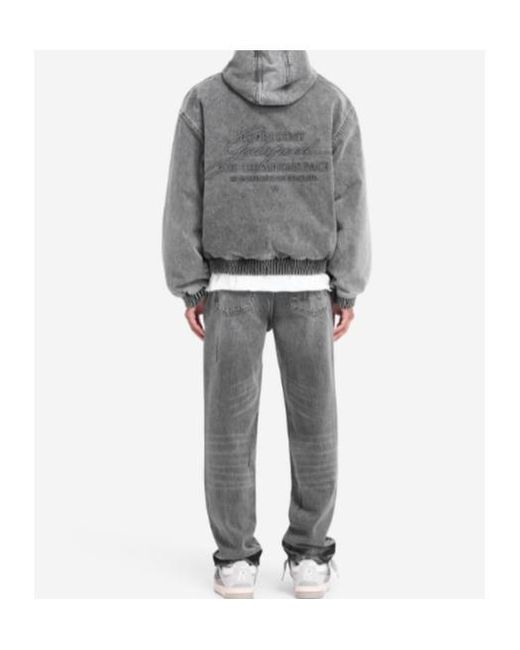 Represent R5 Hooded Cowboy Pilot Jacket in Gray for Men | Lyst