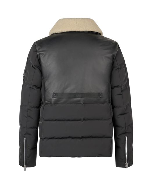 Moose Knuckles Sabino Down Jacket in Black for Men | Lyst