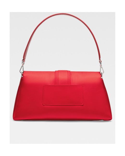 Jacquemus Puffed Flap Bag in Red | Lyst