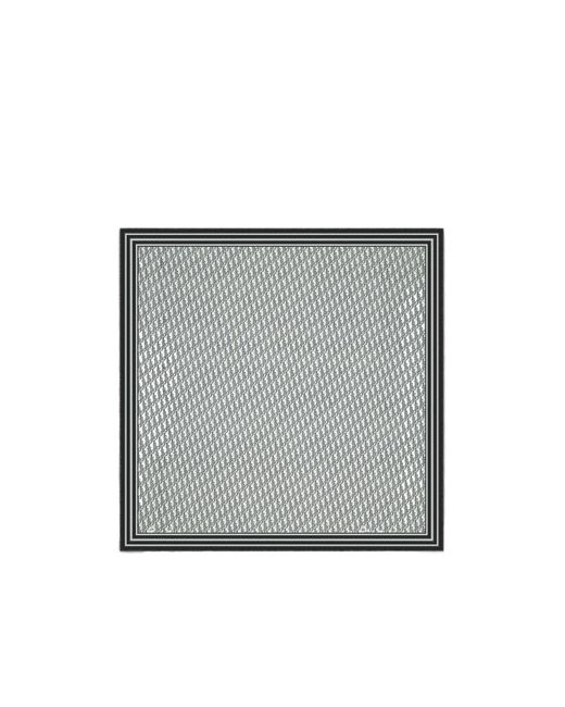 Dior Pattern Shawl in Gray for Men | Lyst