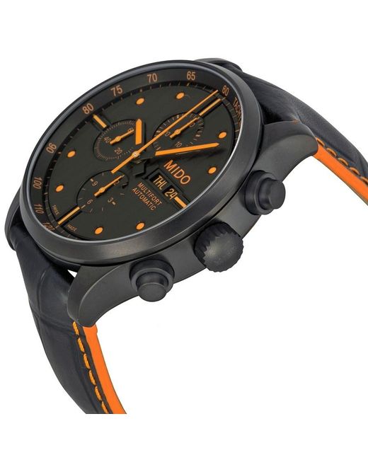 MIDO Multifort Watch in Black | Lyst