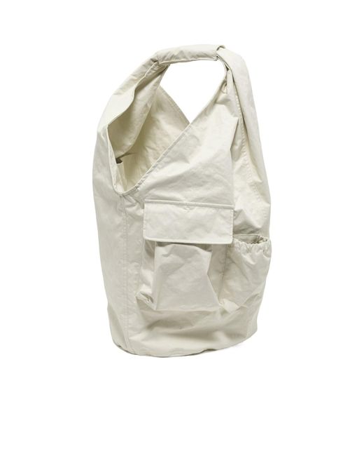 Our Legacy Tech Drip Tote Bag in White for Men | Lyst