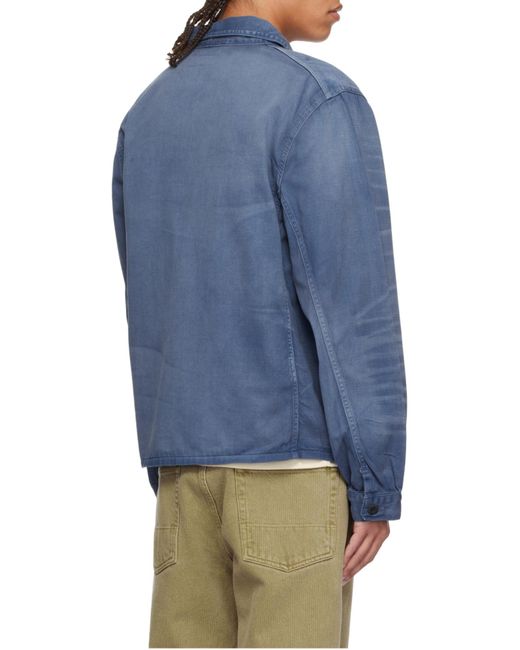 Polo Ralph Lauren Utility Denim Jacket in Blue for Men | Lyst