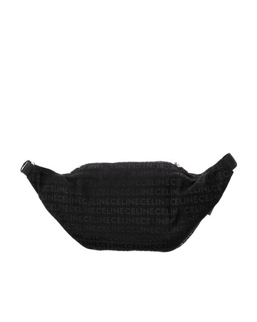 Celine Logo Chest Bag in Black for Men | Lyst