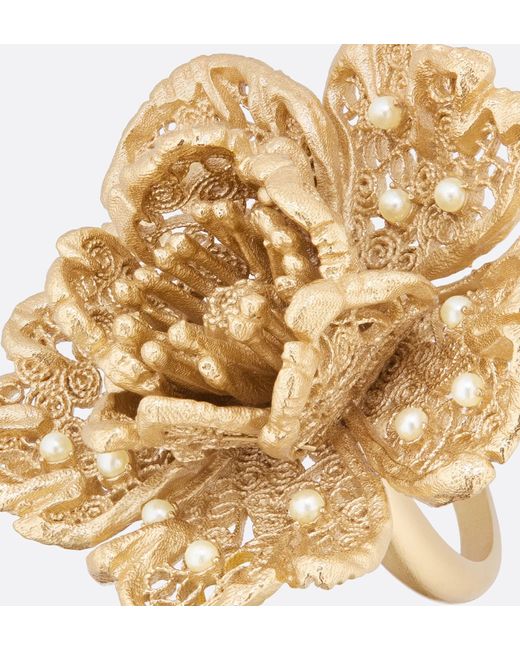 Dior Garden Ring in Metallic | Lyst