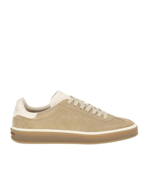 Loro Piana Tennis Walk Sneakers in Natural | Lyst