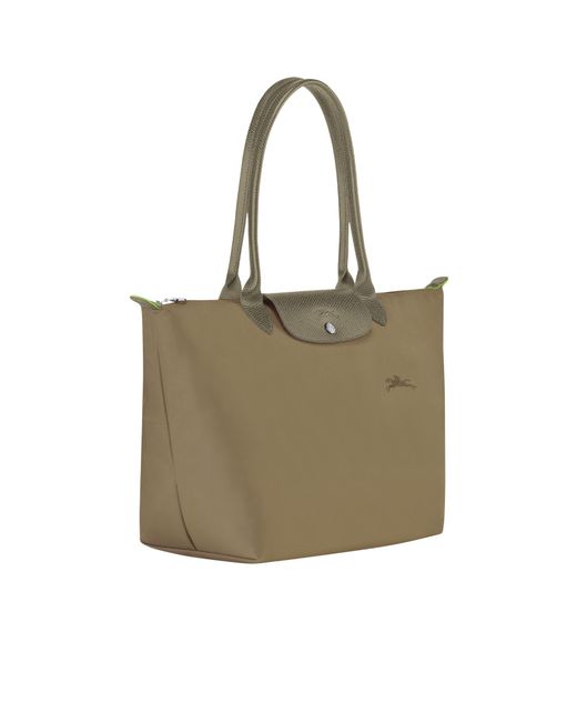 Longchamp Large Le Pliage Tote Bag in White | Lyst