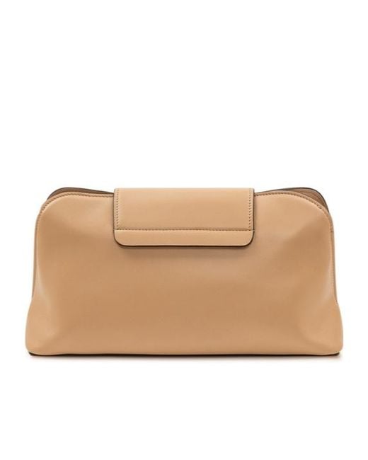 Versace Chain Shoulder Bag in Natural | Lyst UK