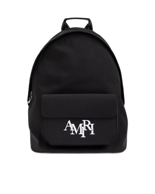 Amiri Logo Backpack in Black for Men | Lyst
