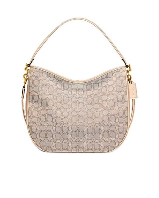 COACH Logo Shoulder Bag | Lyst