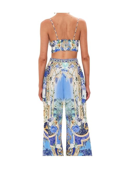 CAMILLA Pattern Bra in Blue | Lyst