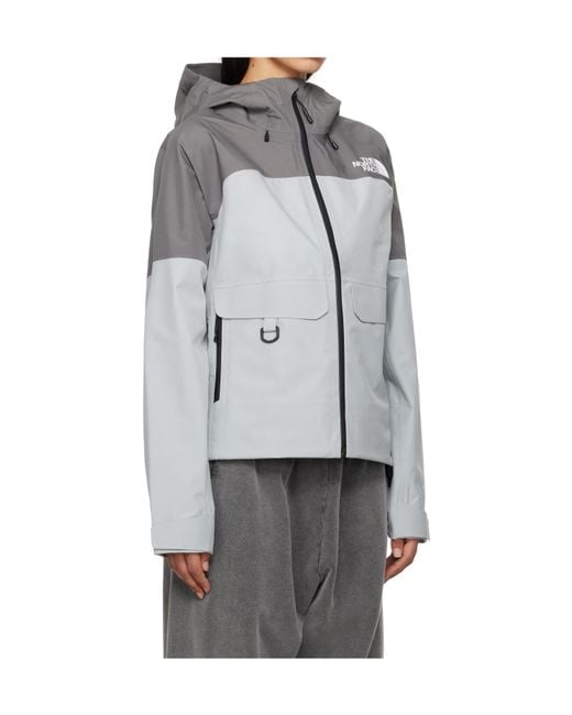 The North Face Gore-Tex Hooded Jacket in Gray | Lyst