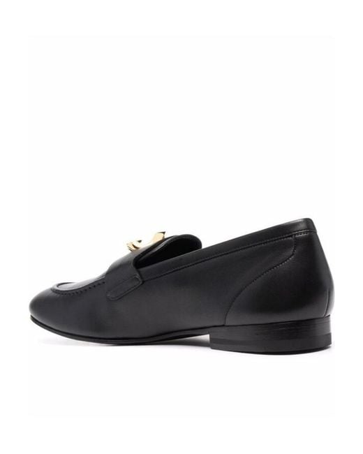 Givenchy G Chain Leather Loafers in Black | Lyst