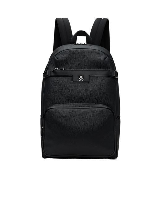 BOSS Two-Way Zipper Backpack in Black for Men | Lyst