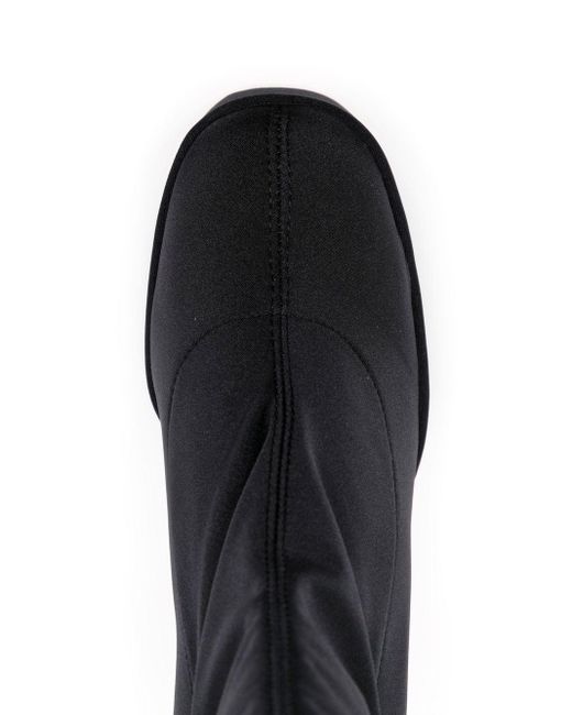 Stuart Weitzman 150Mm Block-Heel Platform Boots in Black | Lyst