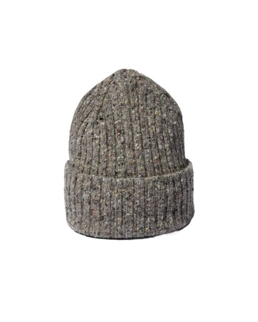 Drake's Rib Hat in Gray for Men | Lyst