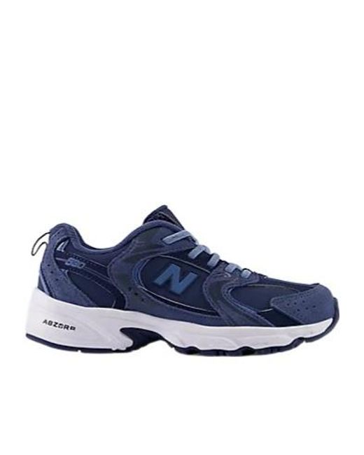 New Balance 530 Bungee Sneakers in Blue | Lyst