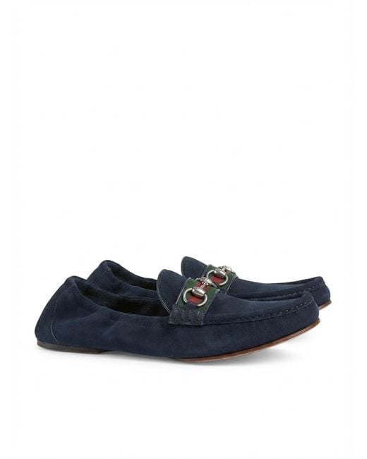 Gucci Horsebit 1953 Loafer in Blue for Men | Lyst