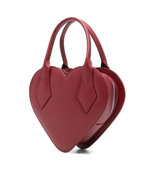 Vivienne Westwood Josephine Heart-Shaped Crossbody Bag in Red | Lyst
