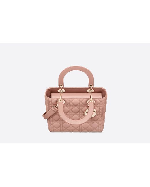 Dior Logo Medium Handbag in Pink | Lyst