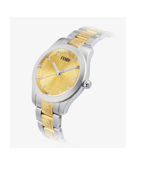 Fendi 40Mm in Yellow for Men | Lyst