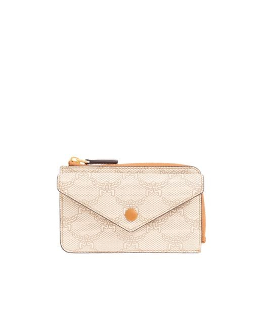 MCM Logo Clip in Natural for Men | Lyst