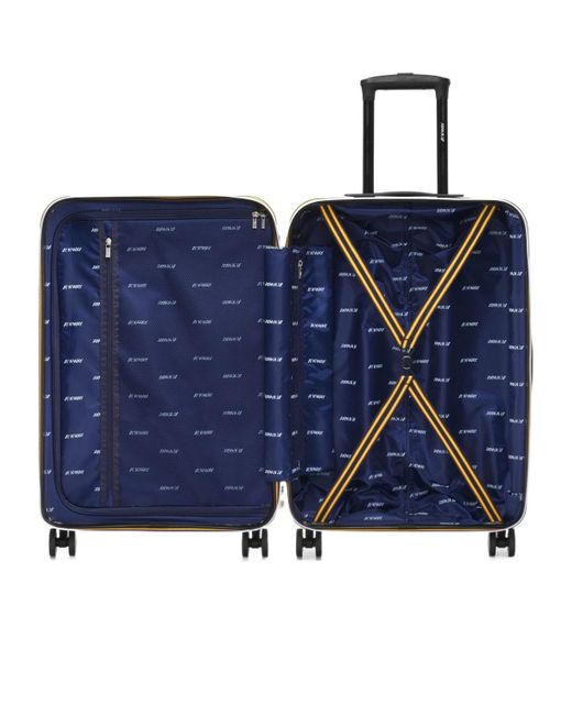 K-Way Medium Travel Rigid Trolley Case in Blue for Men | Lyst