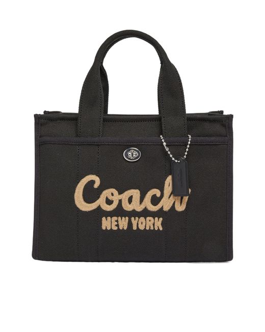 COACH Cargo Tote 26 in Black | Lyst