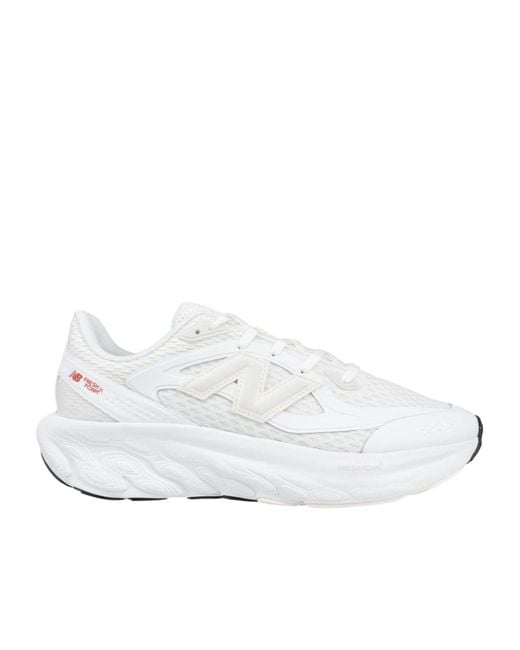 New Balance Fresh Foam Trainer in White for Men | Lyst UK