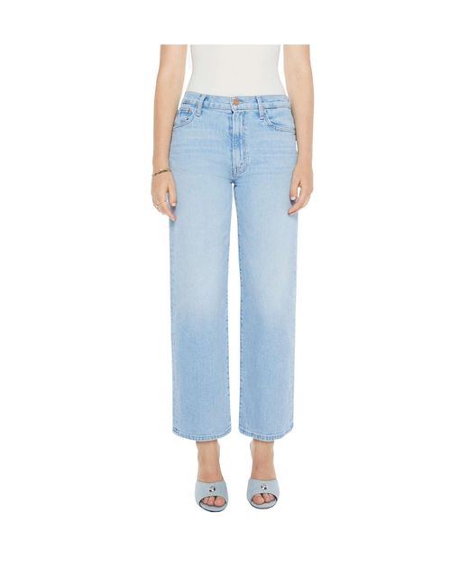 Mother Belt Loops Jeans in Blue | Lyst