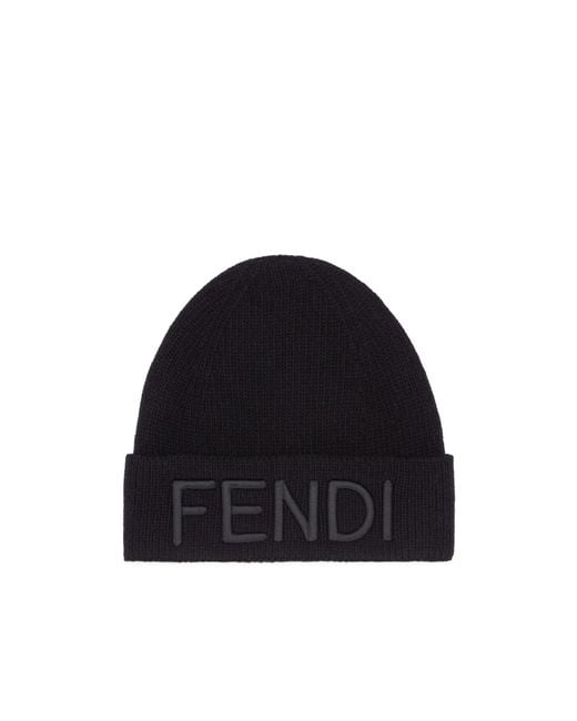 Fendi Rimless Cap in Blue for Men | Lyst