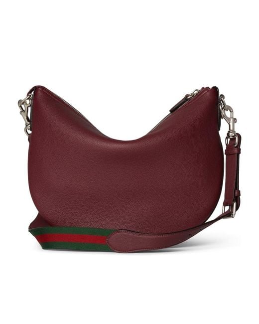 Gucci Body Double Lock Small Shoulder Bag in Red for Men | Lyst