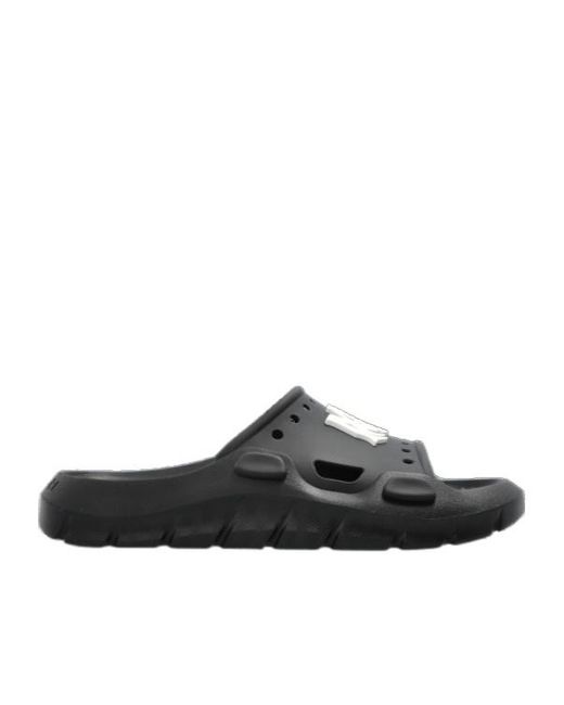 Amiri Logo Slippers in Black for Men | Lyst