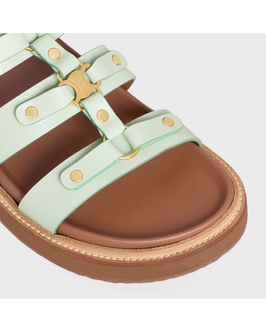 Celine Tippi Slide in White | Lyst