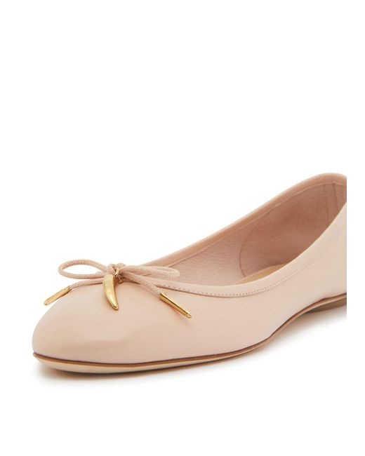 Chloé Step On Ballet Shoes in Natural | Lyst