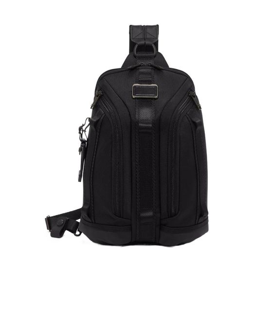 Tumi Zipper Backpack in Black for Men | Lyst