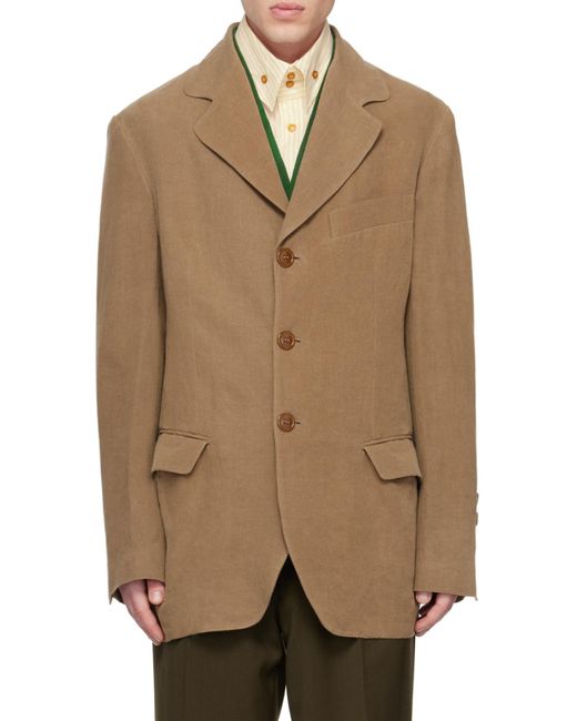Vivienne Westwood Wreck Suit Coat in Natural for Men | Lyst