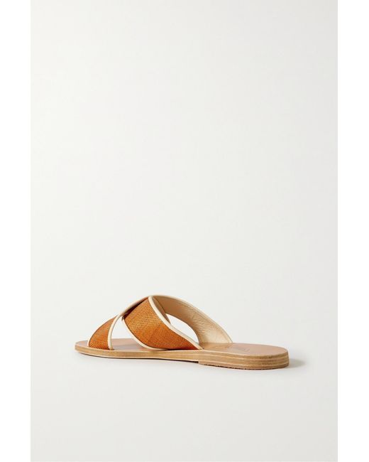 Ancient Greek Sandals Thai Slippers in Brown | Lyst