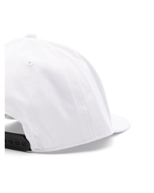 DIESEL Smudge-Logo Baseball Cap in White | Lyst