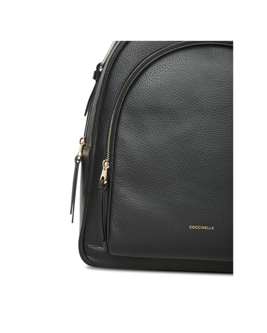 Coccinelle Logo Backpacks in Gray | Lyst