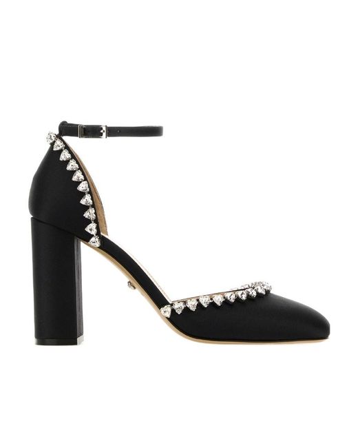 Mach & Mach Round-Headed High Heels in Black | Lyst