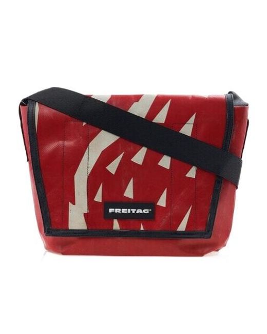 Freitag Logo Cross-Body Bag in Red for Men | Lyst