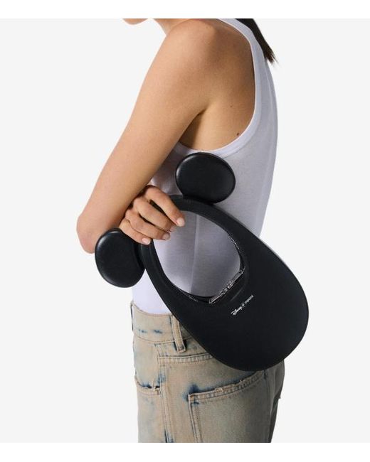 Coperni Disney X Mickey Mini Swipe Bag in Black | Lyst