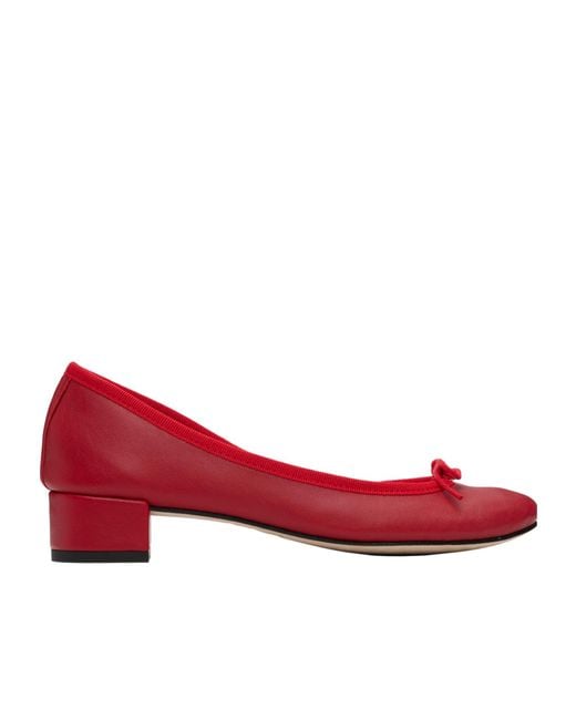 Repetto Camille High Heels in Red | Lyst